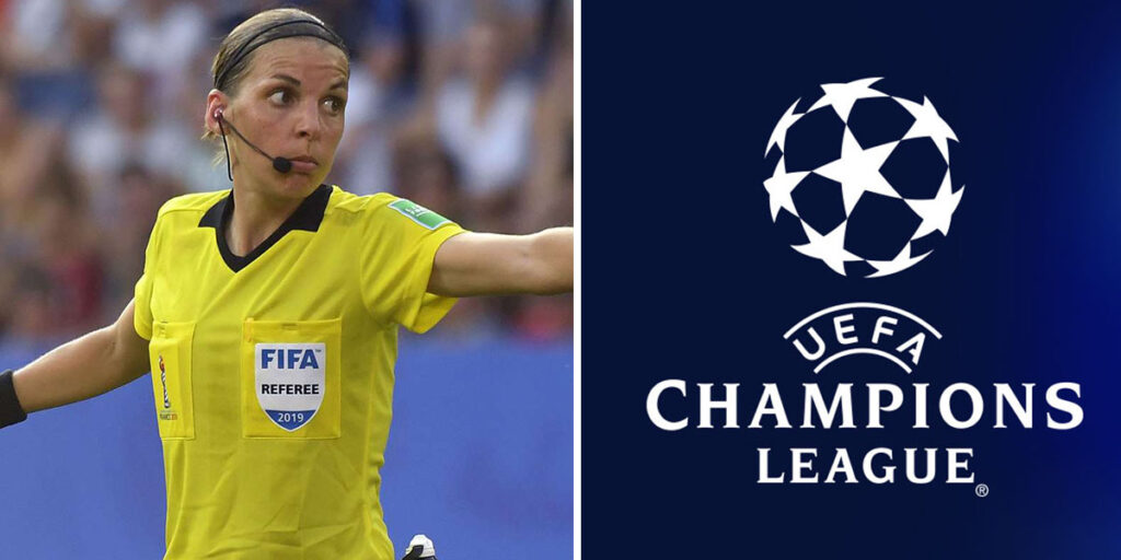 The First Female Referee Is Taking Charge In The UEFA Champions League ...