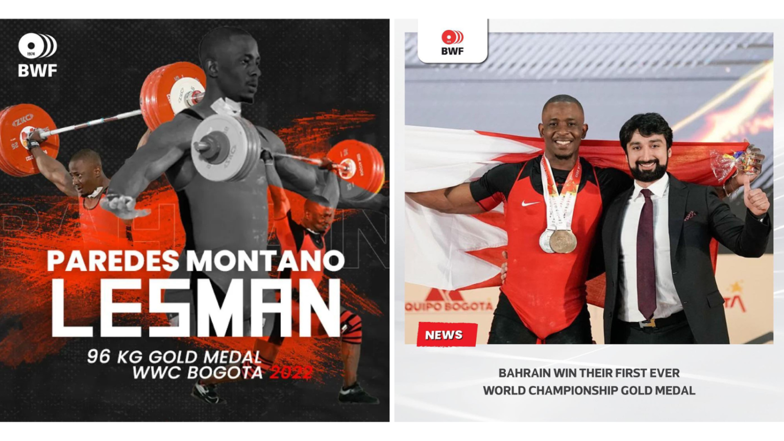 Bahrain Bags Gold at the 2022 IWF World Championship | Local Bahrain