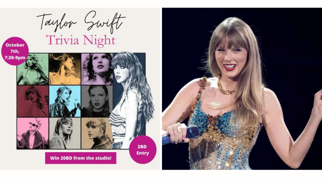 If You’re A True Swiftie Check Out This Taylor Swift Trivia Night and ...