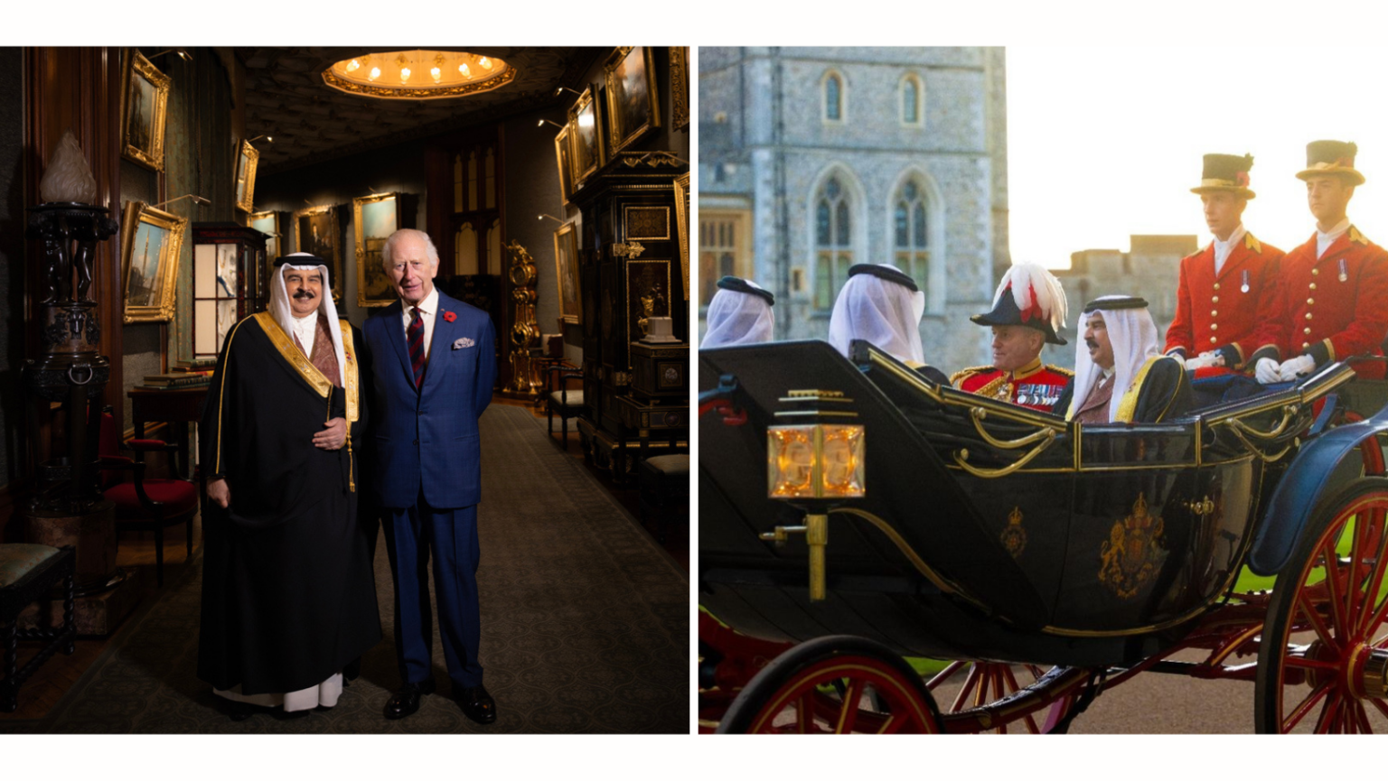 HM King Hamad Was Honored with a Prestigious Award by King Charles at ...