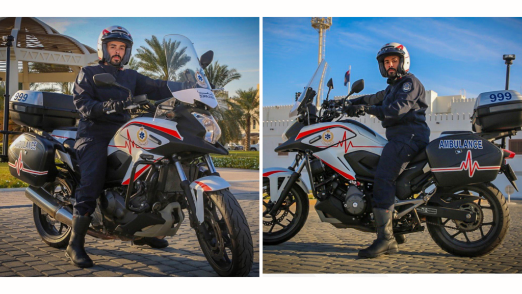 Proud! Bahrain Launches Its First Motorcycle Ambulance Service | Local ...