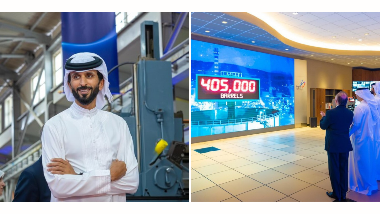 Record Breaking! HH Sh Nasser Announces Bapco Refinery Hits 405,000 ...